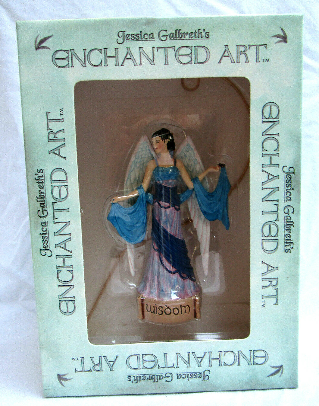 JESSICA GALBRETH..WISDOM..ANGEL VIRTUES..ENCHANTED ART..FAIRY..FIGURE ...