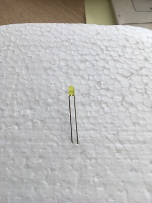 3mm LED Yellow Diffused High Brightness Diode 40 | eBay