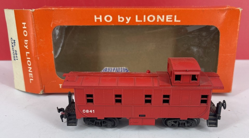 Lionel HO Scale 0841-185 Santa Fe Caboose With The Original Box Missing ...