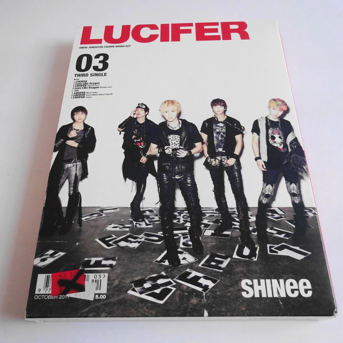 Shinee Lucifer Album Cover