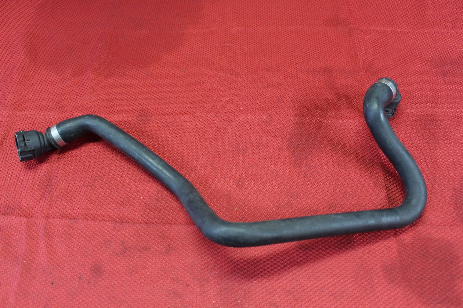 11-16 BMW 528 F10 ENGINE RADIATOR COOLANT RECOVERY TANK HOSE PIPE LINE ...