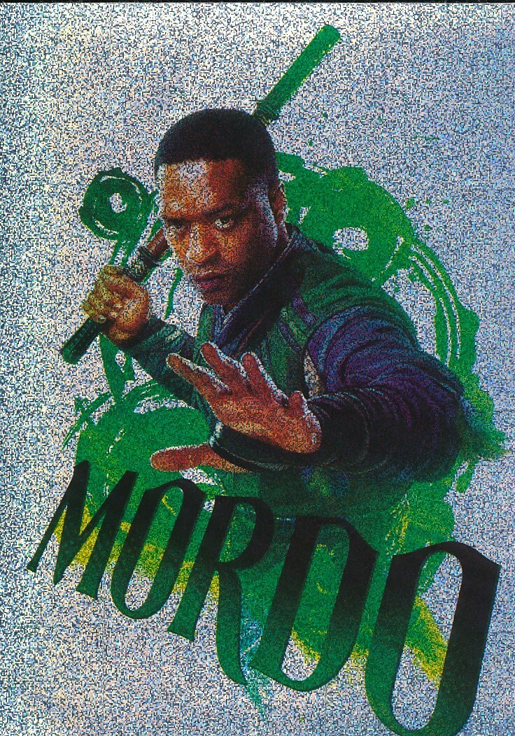 MARVEL DOCTOR STRANGE DOG TAG SINGLE FOIL STICKER #42 | eBay