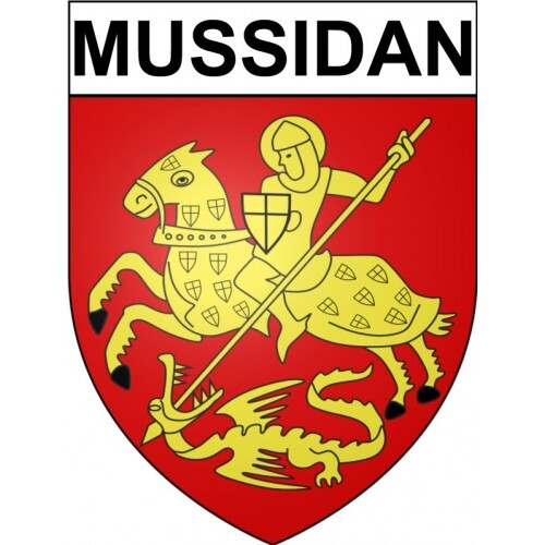 Mussidan 24 ville Stickers blason autocollant adhésif | eBay