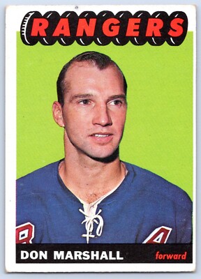 DON MARSHALL 1965-66 TOPPS 65-66 NO 29 EX 44002 | eBay