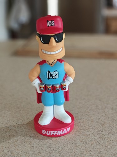 Simpsons Duffman Funko Bobblehead Wacky Wobbler 2005 Nice Fast Shipping ...