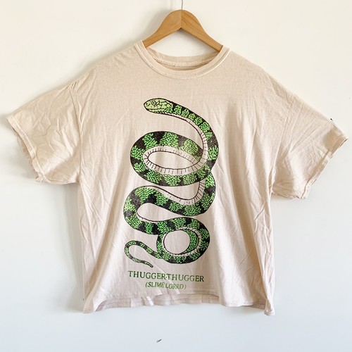 Young Thug Snake Slime Lord Tan Tee Shirt Large Thugger | eBay