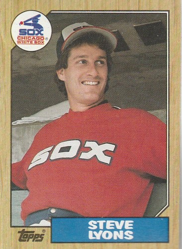 FREE SHIPPING-MINT-1987 Topps Steve Lyons Chicago White Sox #511 | eBay