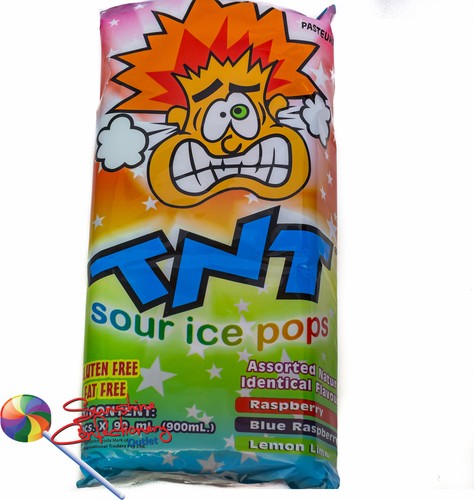TNT SOUR ICE POP'S - 2 X 10 ice pops - KIDS PARTY ITEMS Stocking ...