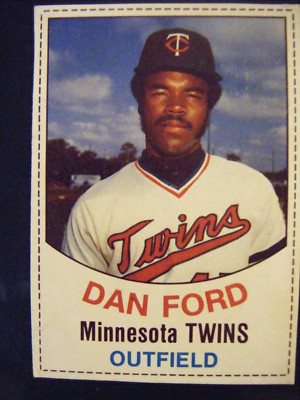 DAN FORD 1977 Hostess TWINS baseball card #121 ORIOLES 1983 WSC FREMONT ...