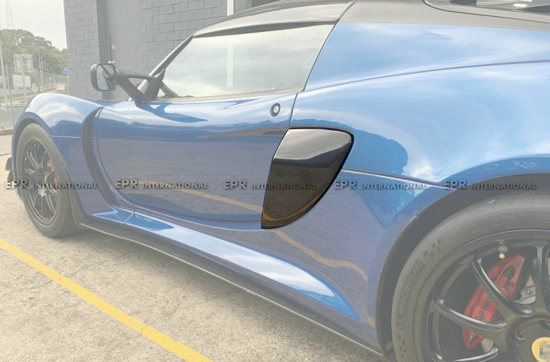 For Lotus Exige V6 Cup Style FRP Fiber Unpainted Side scoops Exterior ...