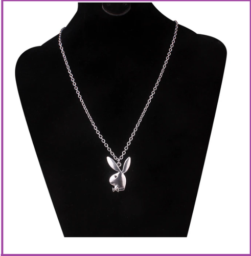 Collana E Ciondolo Con Prezioso Coniglietto PLAY BOY In Lega Di ...