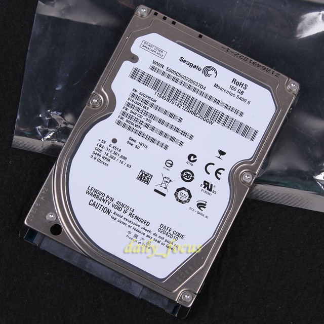 ST9160314AS - Seagate 160 GB 2.5" 5400 RPM SATA Hard Disk Drive HDD | eBay