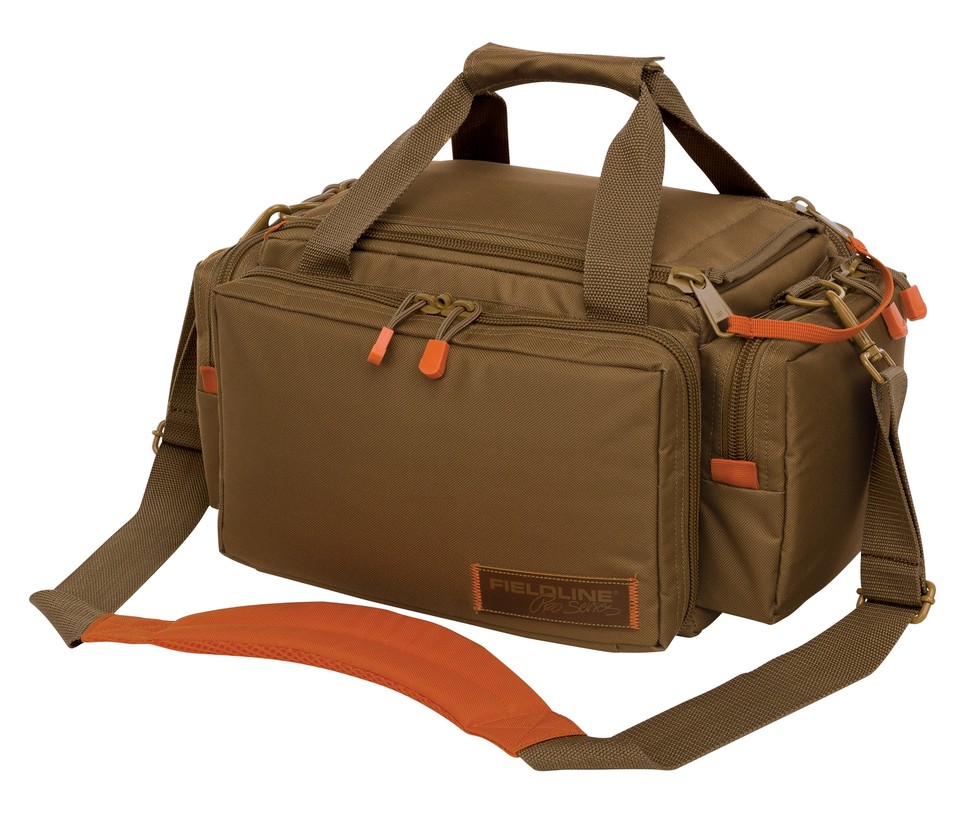 Fieldline Pro Series Deluxe Range Bag Desert Clay Large Brown Ammo Gun ...