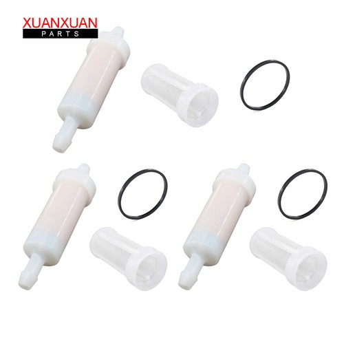3x Oil Fuel Filter For Sea Doo 2 Stroke GT SP SPX GS GTI GTX GTS XP RX ...