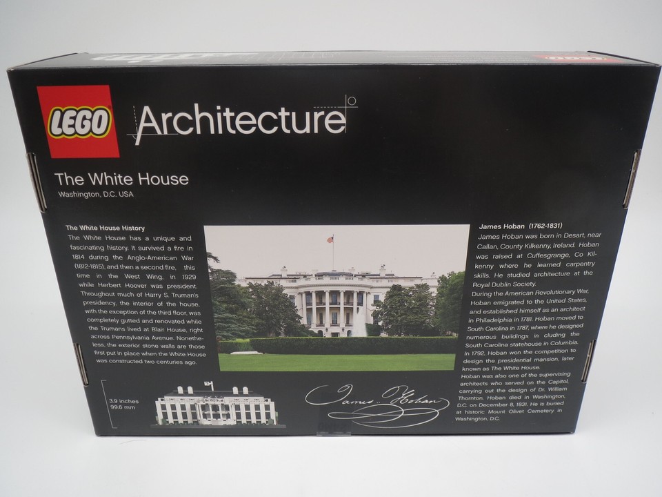Lego Architecture 21006 "The White House" handsigniert von Adam Reed ...