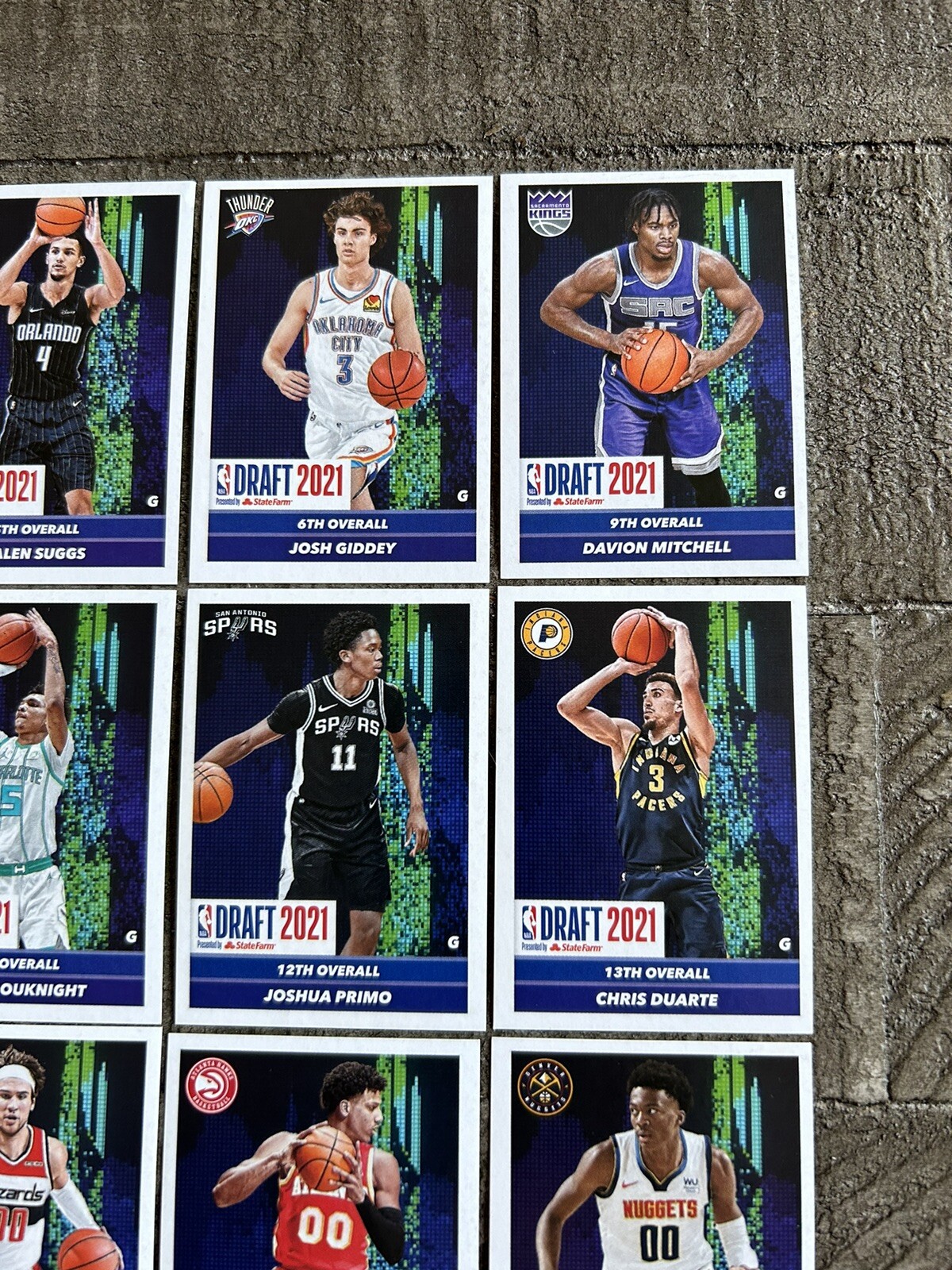 2021-22 Panini NBA Basketball Sticker & Card Collection Draft Lot Of 12 ...