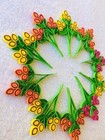 Paper Quilling DIY beautiful handmade flower buds branch 15 lot ...