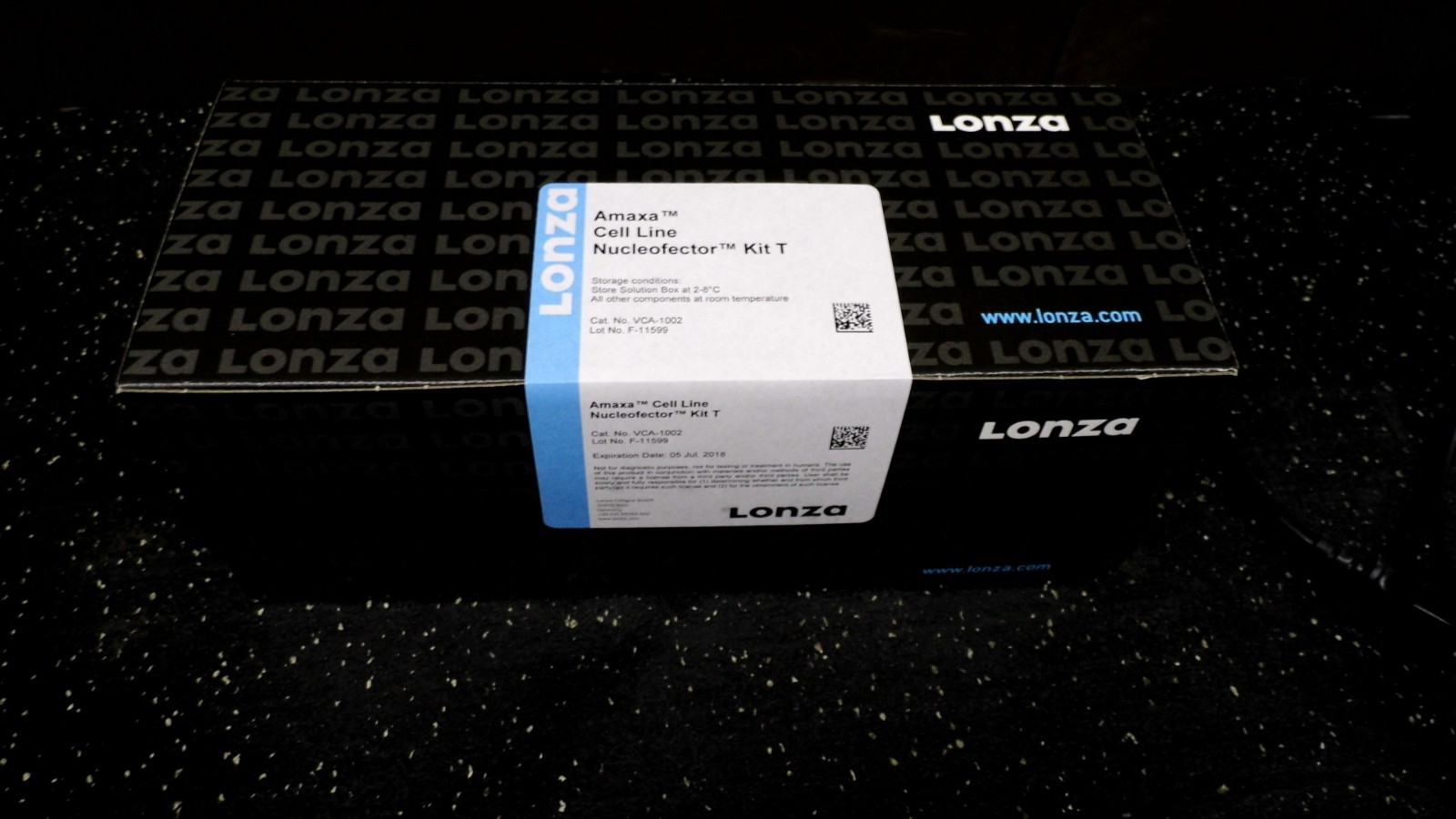 LONZA AMAXA VCA-1002 CELL LINE NUCLEOFECTOR KIT T EXPIRES 05-JULY 2018 ...