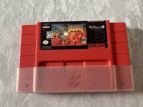 DOOM - Super Nintendo SNES Authentic Cartridge Only - FREE SHIPPING | eBay