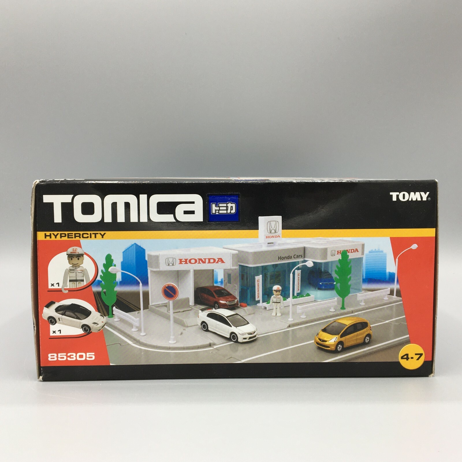 Tomica Hypercity (85305) HONDA DEALER with HONDA NSX | SHOP DEALERSHIP ...