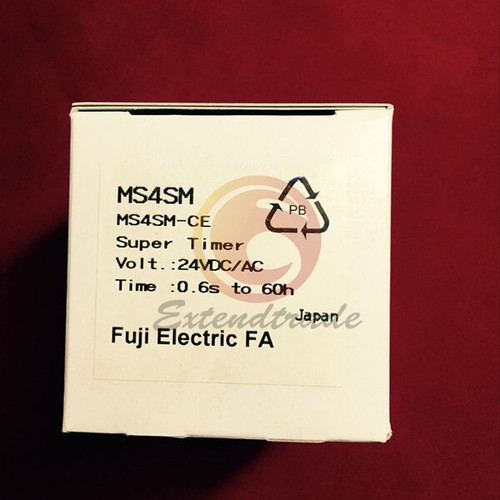 Ein Neu Fuji MS4SM-CE 24VDC/AC Zeit Relais | eBay