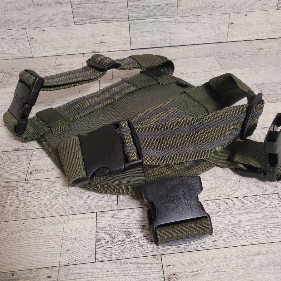UTG Tactical Ranger Green Point Drop Leg Panel Molle Pouches | eBay