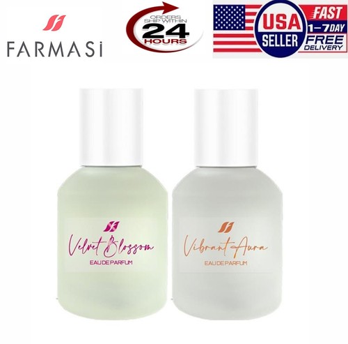 Farmasi Velvet Blossom & Vibrant Aura Perfume Set | eBay