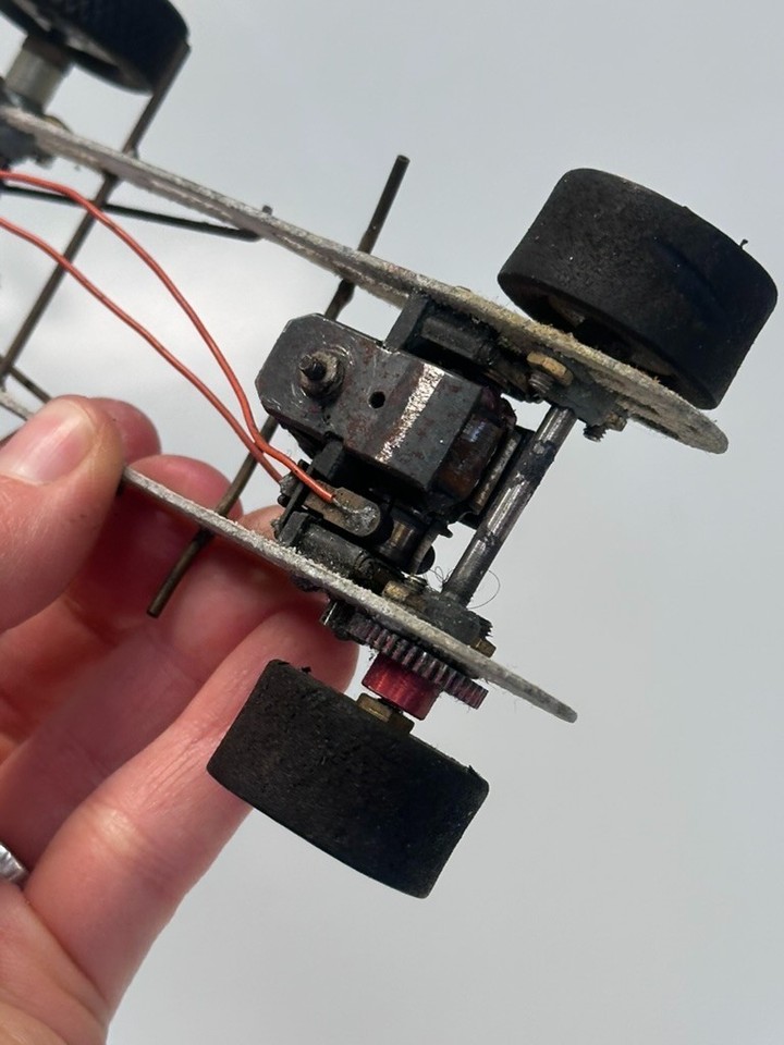 1960s Homemade Slot Car Chassis USA Parts 90733393449| eBay