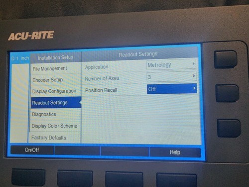 Acu Rite DRO 203 Q 3Axis Display .please Read Description Not Milling ...