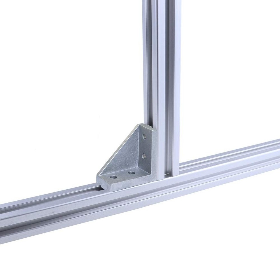 20 PCS Outside Corner Bracket Gusset for 2020 Series Aluminum Extrusion ...