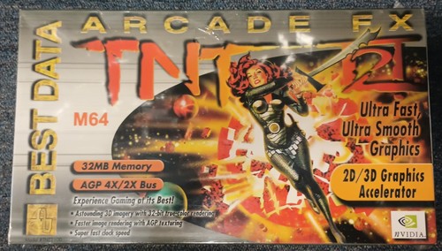 Best Data Arcade FX TNT 2 Pro 32MB AGP Graphics Card | eBay