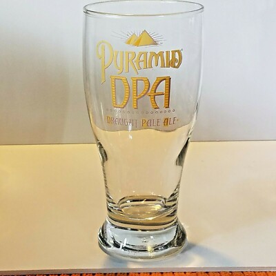Pyramid DPA Draught Pale Ale Tulip Style Glass 16 oz 6 1/2" Tall | eBay