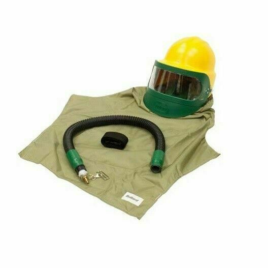 Bullard 88VX3230 Respirator with 46Vx 28" Nylon Cape - Yellow/Green for ...