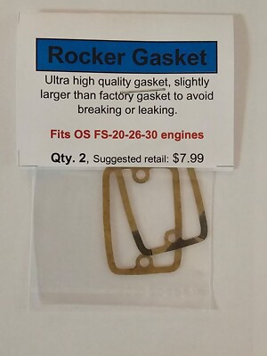 OS FS-20, 26 & 30 Rocker/Valve Cover Gasket 2 Pack-NIP | eBay