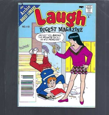 LAUGH DIGEST MAGAZINE 156 - ARCHIE COMICS SERIES | eBay Australia