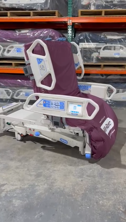 Hospital Bed Hill-rom Totalcare Sport SPO2rt 2 P1900 ICU | eBay