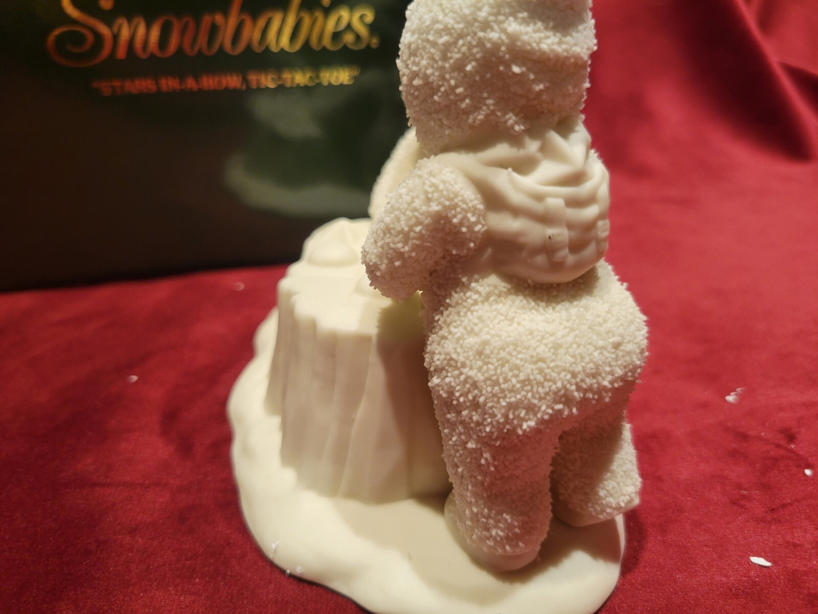 Snowbabies "Stars In-A-Row, Tic-Tac- Toe". Dept. 56. Retired. | eBay