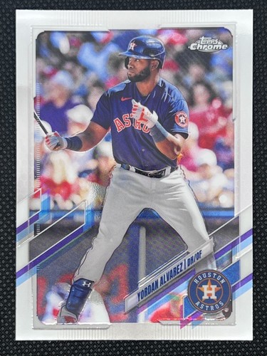 2021 Topps Chrome Yordan Alvarez #141 Astros 82422 | eBay