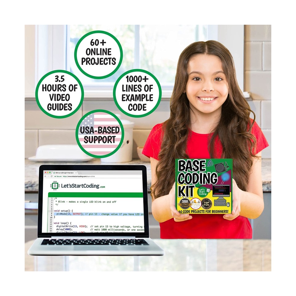 Base Kit Computer Coding Game for Kids 8-12+ | Learn Code & Electronics. Grea... | eBay