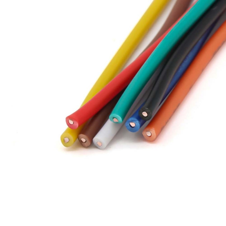 1007 Single Strand Single Core Cable Electronic Wire 18AWG-26AWG Tinned ...