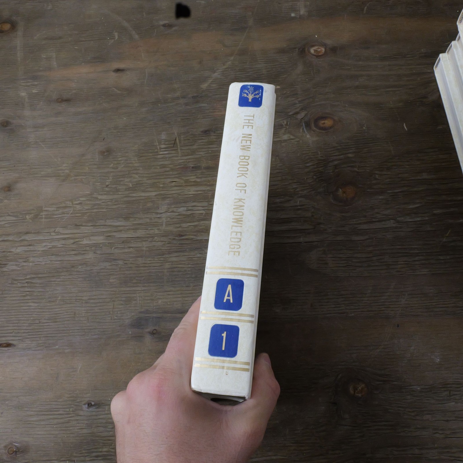 Grolier The New Book Of Knowledge Volume A1 Hardcover Encyclopedia ...