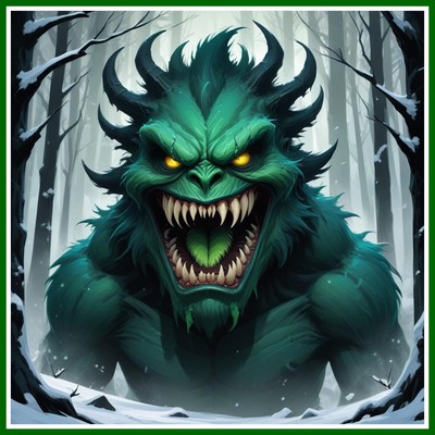 30 Custom Green Wild Monster Personalized Address Labels | eBay