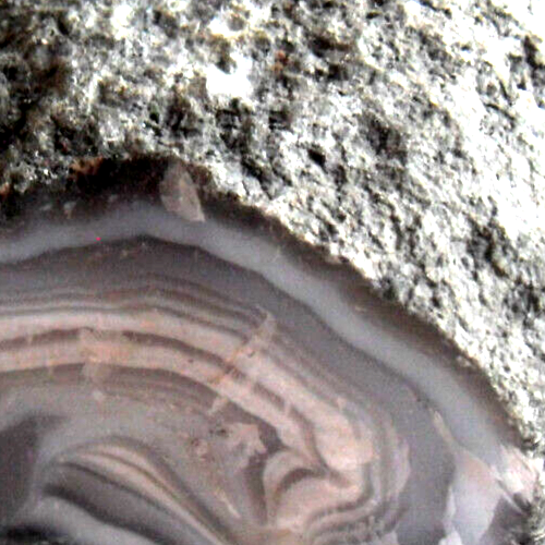 Eclat de roche naturel cristal noir rose lithothérapie brut silex ...