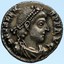 VALENS Authentic Ancient 367-85AD Trier Silver Siliqua ANTIQUE Roman ...