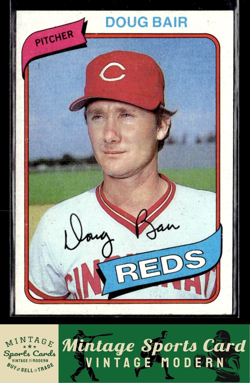 1980 Topps - Doug Bair - #449 Cincinnati Reds | eBay