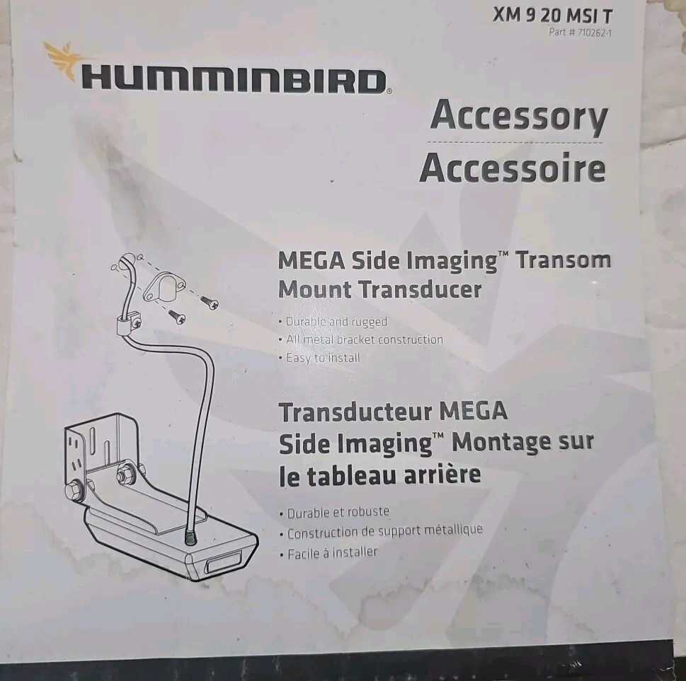 Humminbird XM 9 20 MSI T Transom Mount Transducer - 710262-1 ...