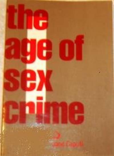 The Age of s** Crime,Jane Caputi 9780704341166 | eBay