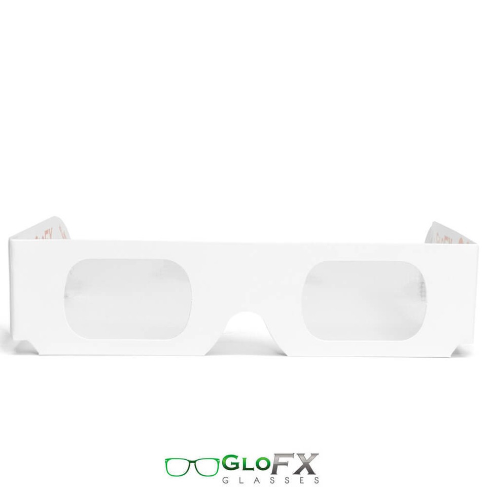 GloFX Heart Effect Paper Cardboard Diffraction Glasses Heart Shape ...