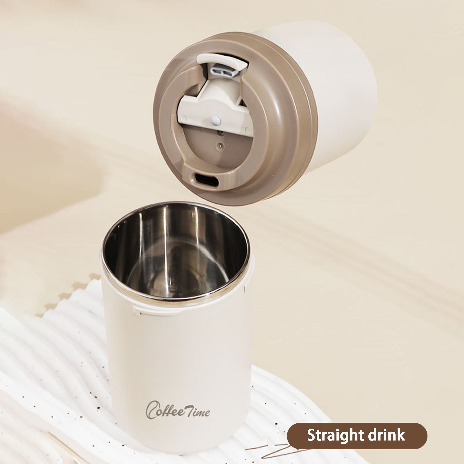 480ml/380ml Drinking Cup Leak Proof Drink Water Stainless Steel Water Cup | eBay