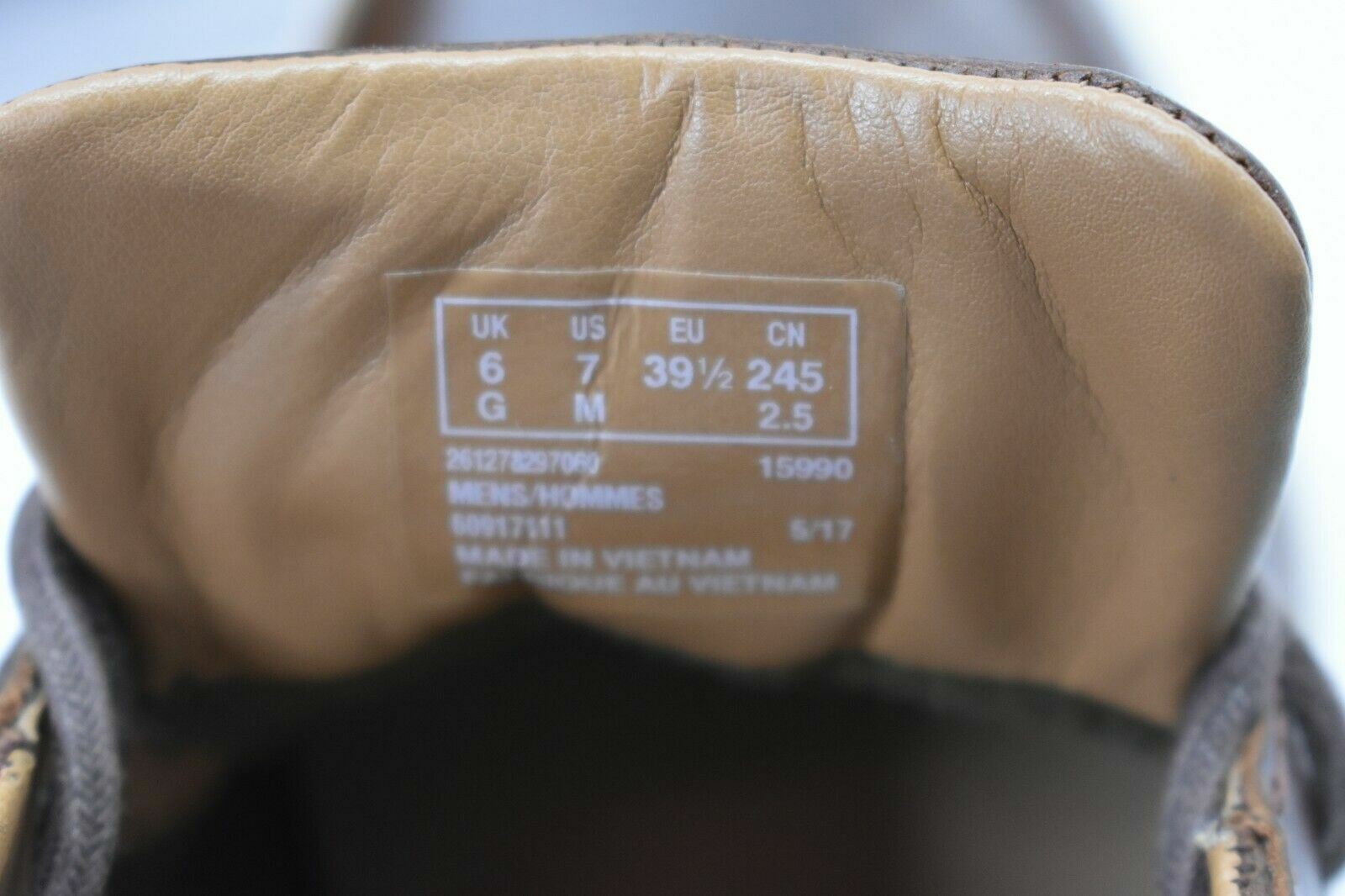 Clarks 1825 Brown Leather Casual Walking Shoes Men Size 9 M for sale ...